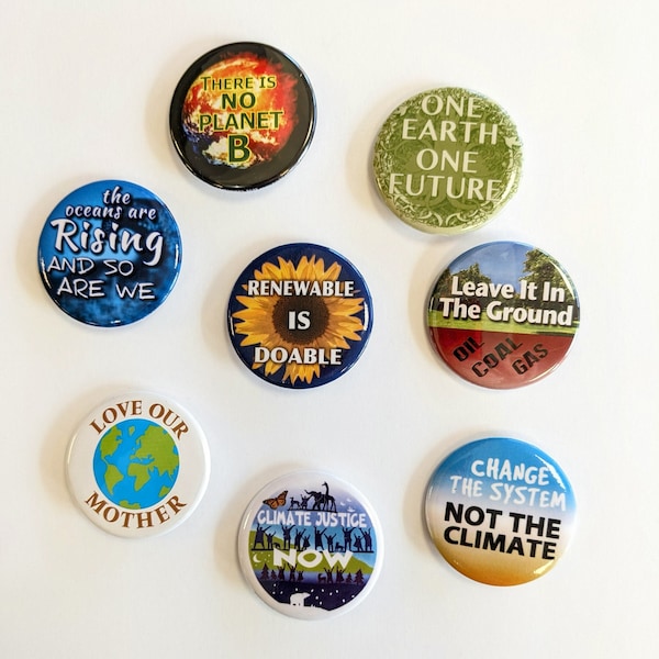 Activist Buttons - Etsy