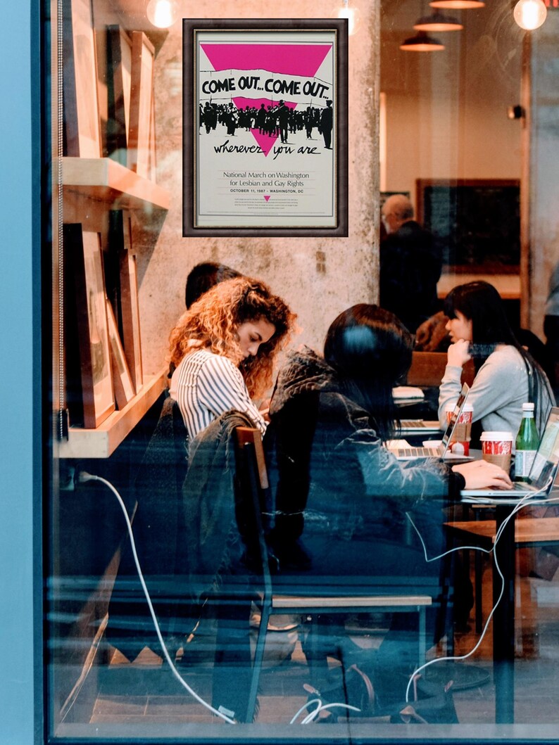 Vintage (new) Poster-come Out...come Out Wherever You Are//lgbtq ...