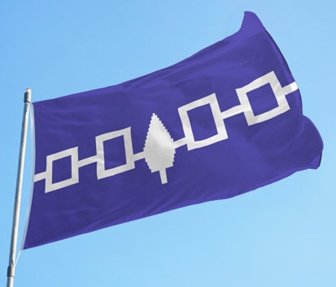 Flag - Haudenosaunee Flag, 5'x3'//indigenous// Native People//five ...