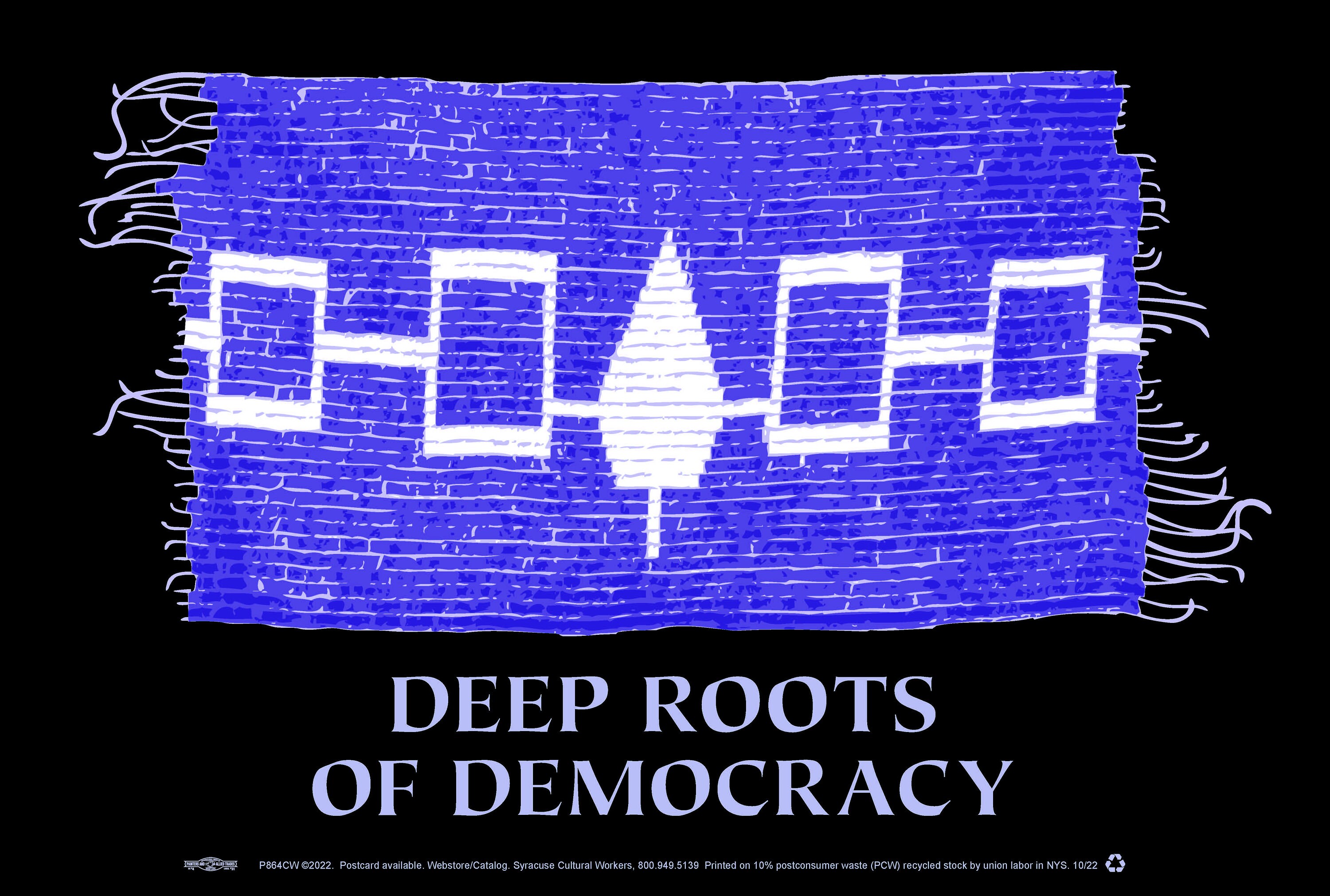 Poster Deep Roots of Democracy// Indigenous Rights & - Etsy