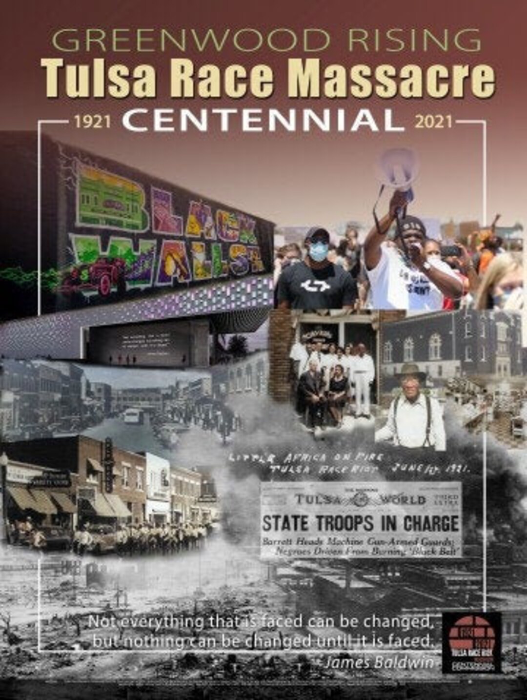 Poster - Tulsa Race Massacre Centennial//anti-racism//black Lives ...