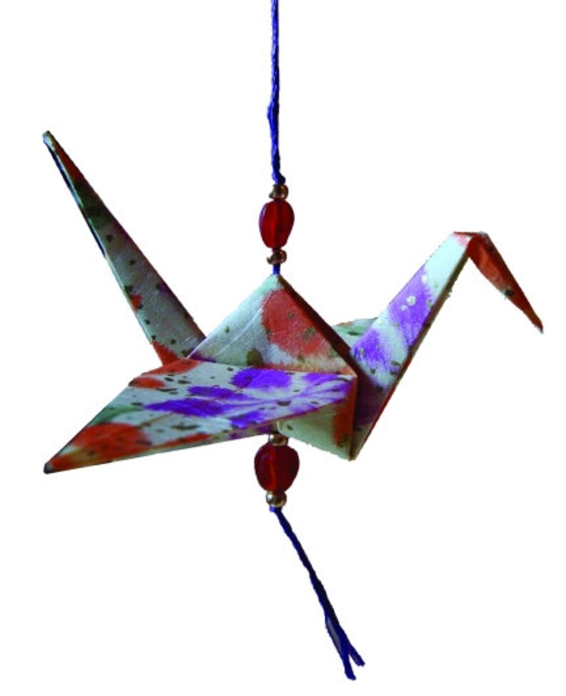 Sadako Origami Peace Crane/ Ornament for Peace// - Etsy