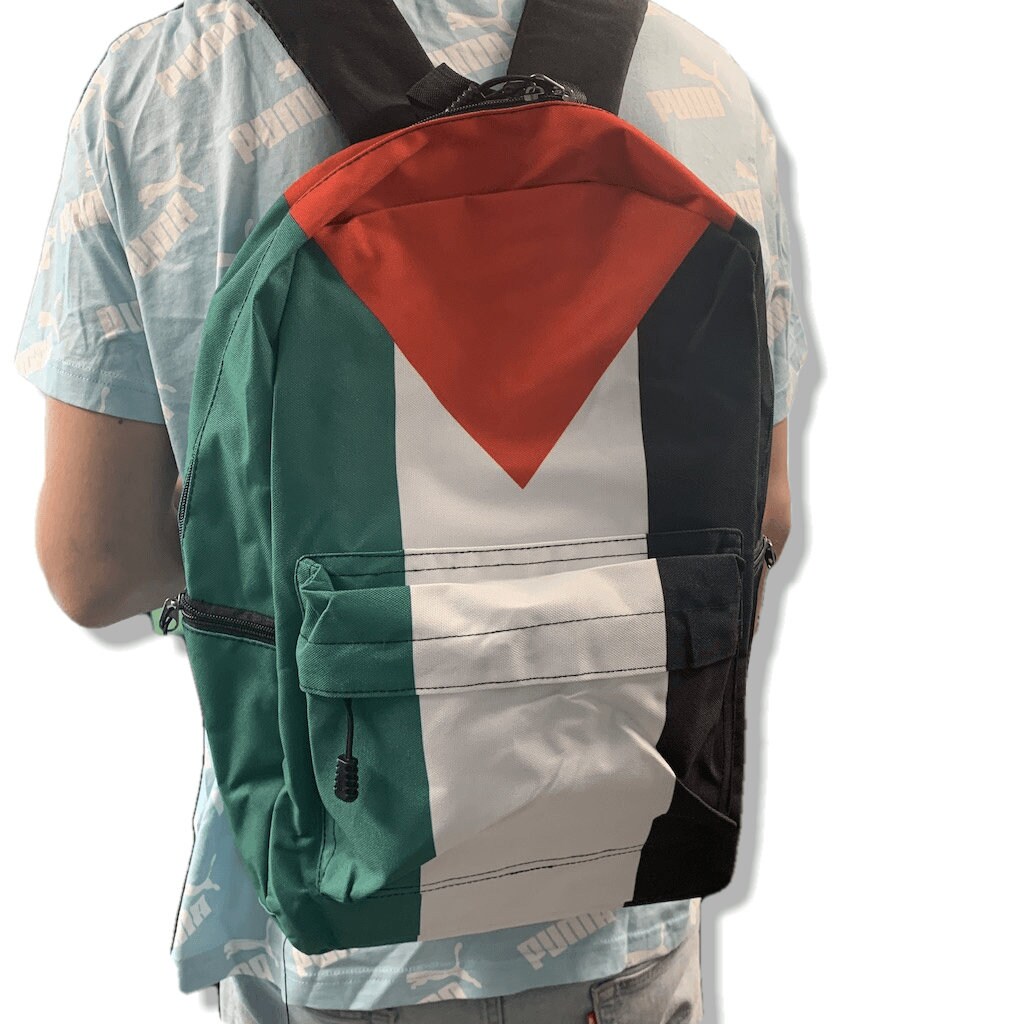 Palestine Flag Polyester Full Print Design Medium Laptop Backpack - Etsy