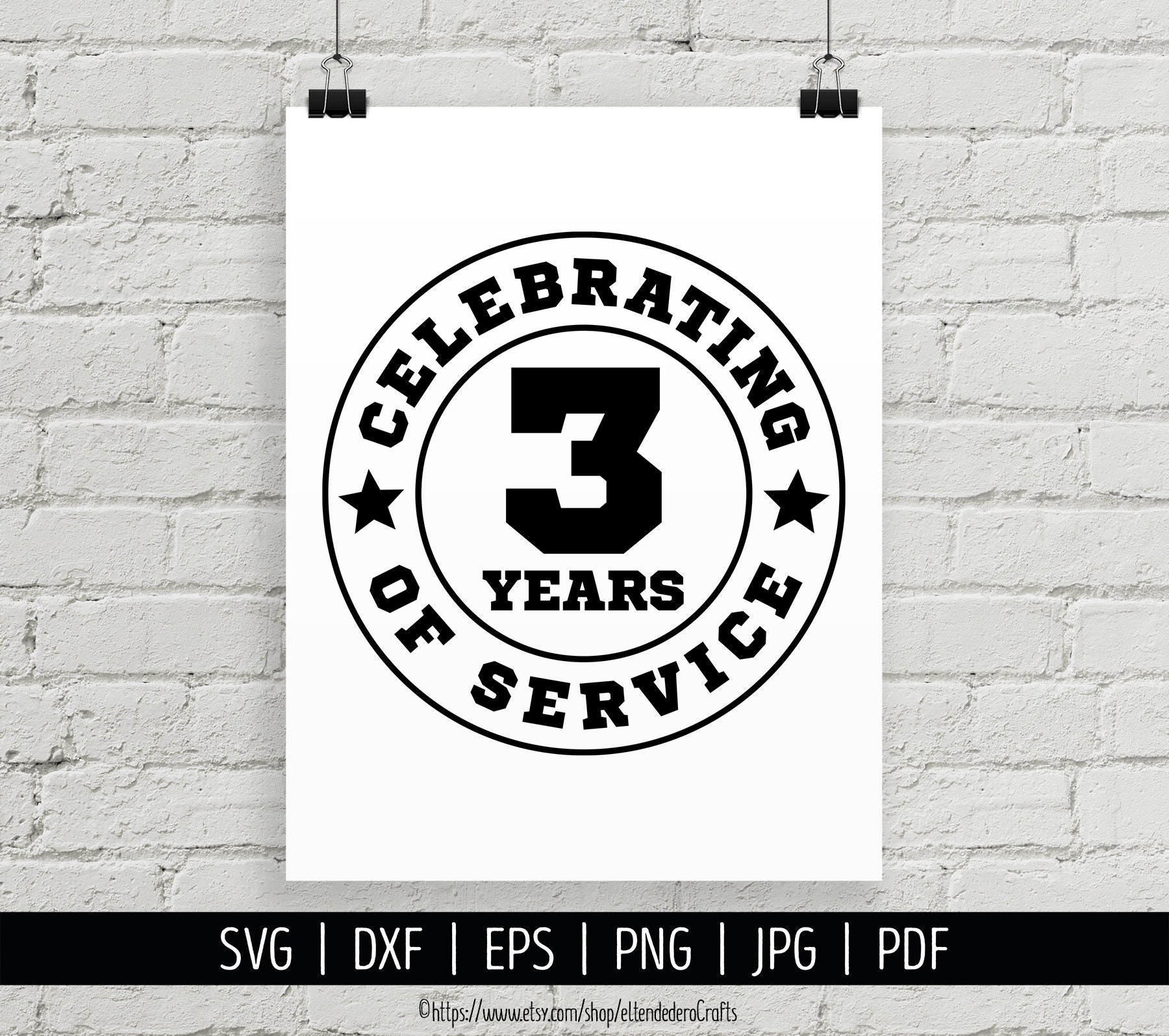 25 Years Of Service Vector