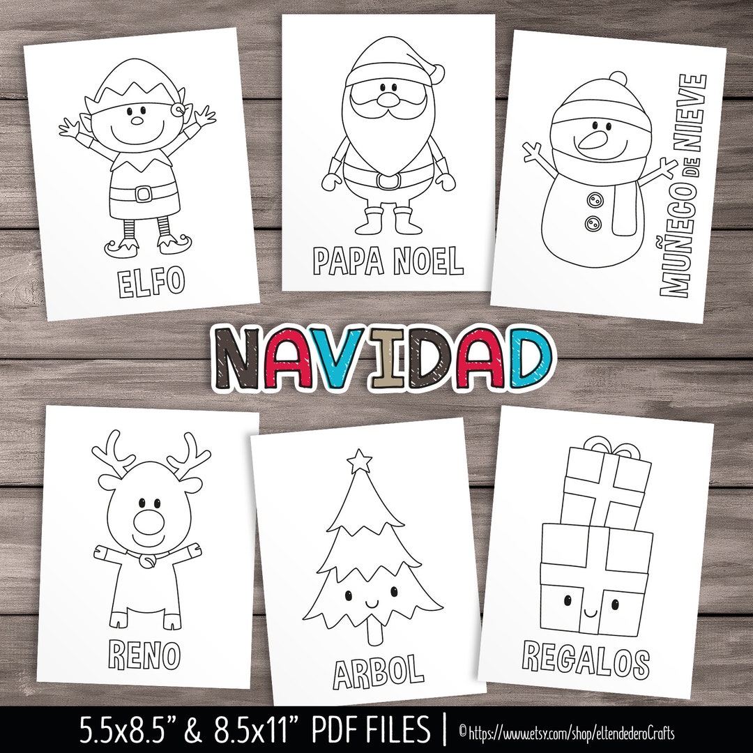 Coloriages de Noël à imprimer. Cadeau d'anniversaire pour enfants ...