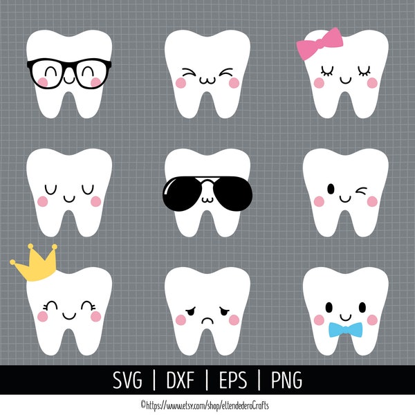 Tooth Svg - Etsy