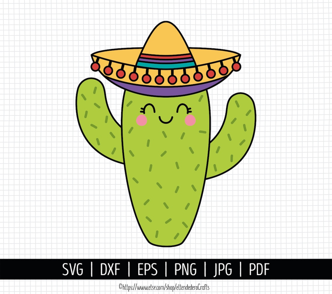 Cactus SVG. Fiesta Cinco De Mayo Cut Files. Mexican Party SVG - Etsy