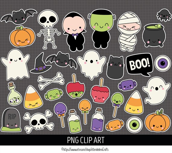 Kids Halloween PNG Clipart. Cute Baby Halloween Bundle. Fun - Etsy