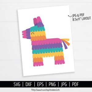 Pinata SVG. Fiesta Cinco De Mayo SVG. Kids Mexican Party PNG Clipart ...