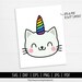 Cat SVG. Baby Girl and Boy Cat Faces Clipart. Cute Kitten Vector Files ...