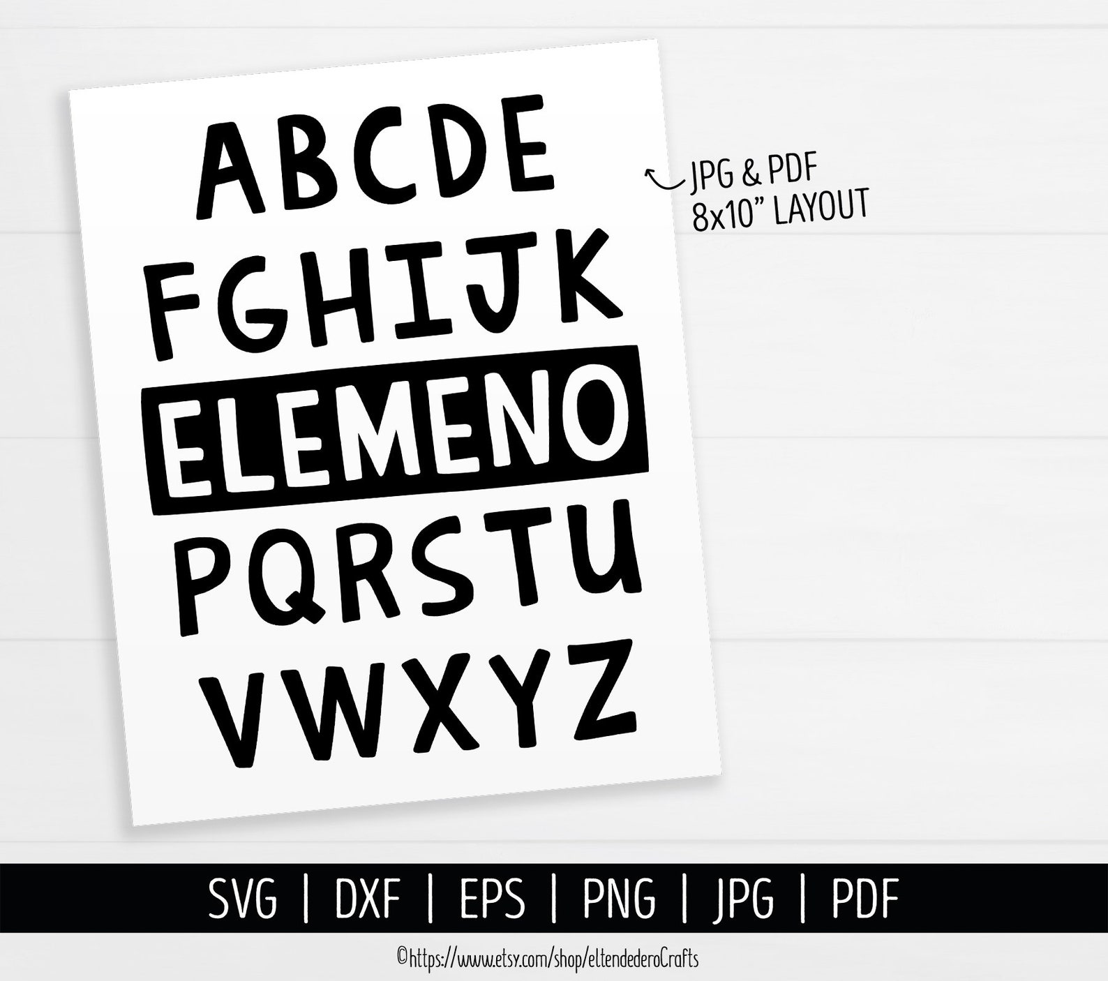 Elemeno SVG. Funny ABC Cut Files. Teacher Humor Cutting - Etsy
