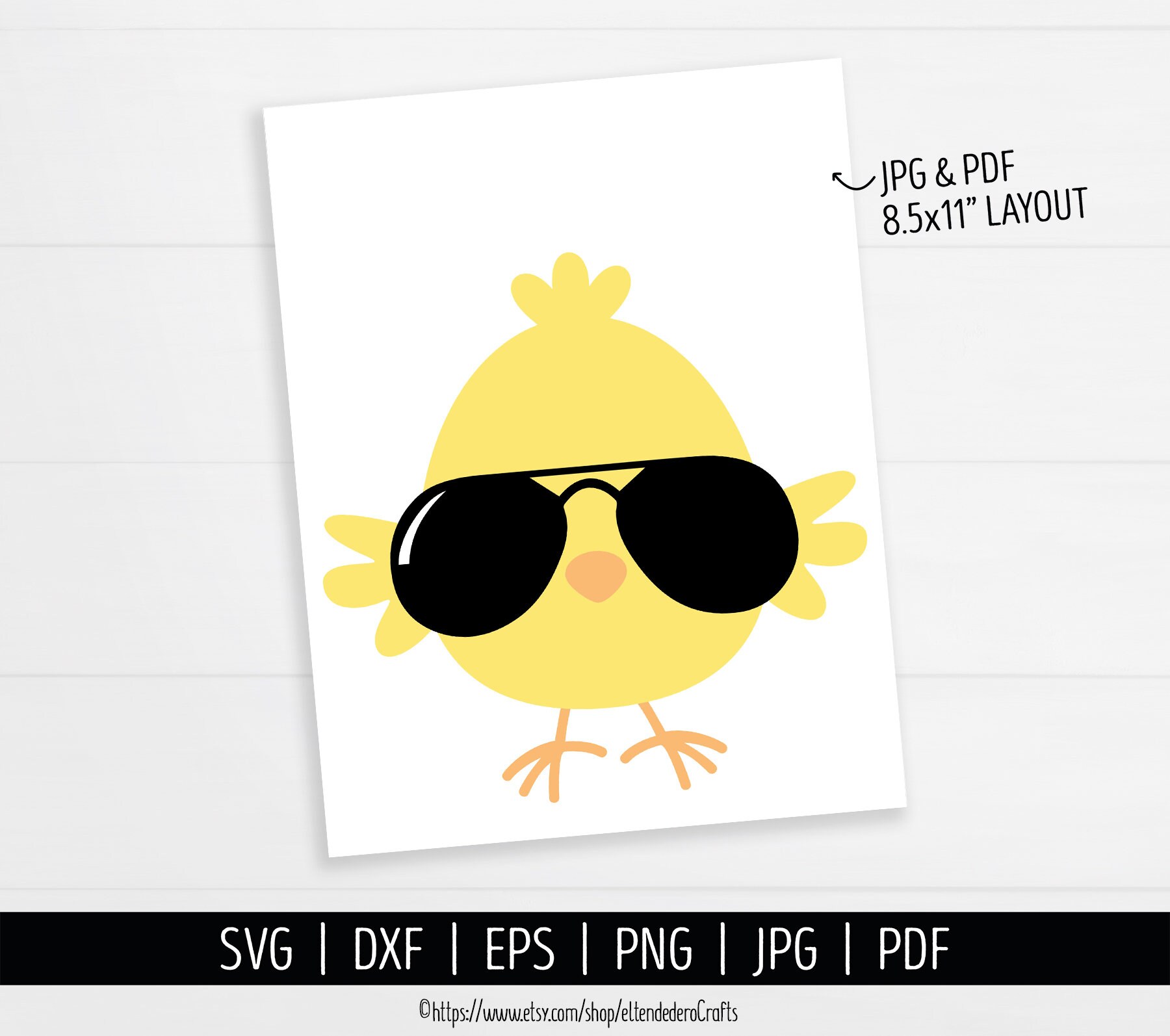 SVG Pollitos. Archivos Corte Pollos Pascua Infantil. Clipart | Etsy