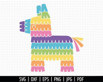 Pinata SVG. Fiesta Cinco De Mayo Mexican Party PNG Clipart | Etsy