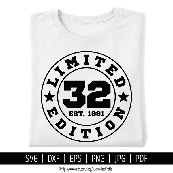 32nd Birthday - Etsy