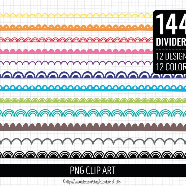 Borders Clipart - Etsy