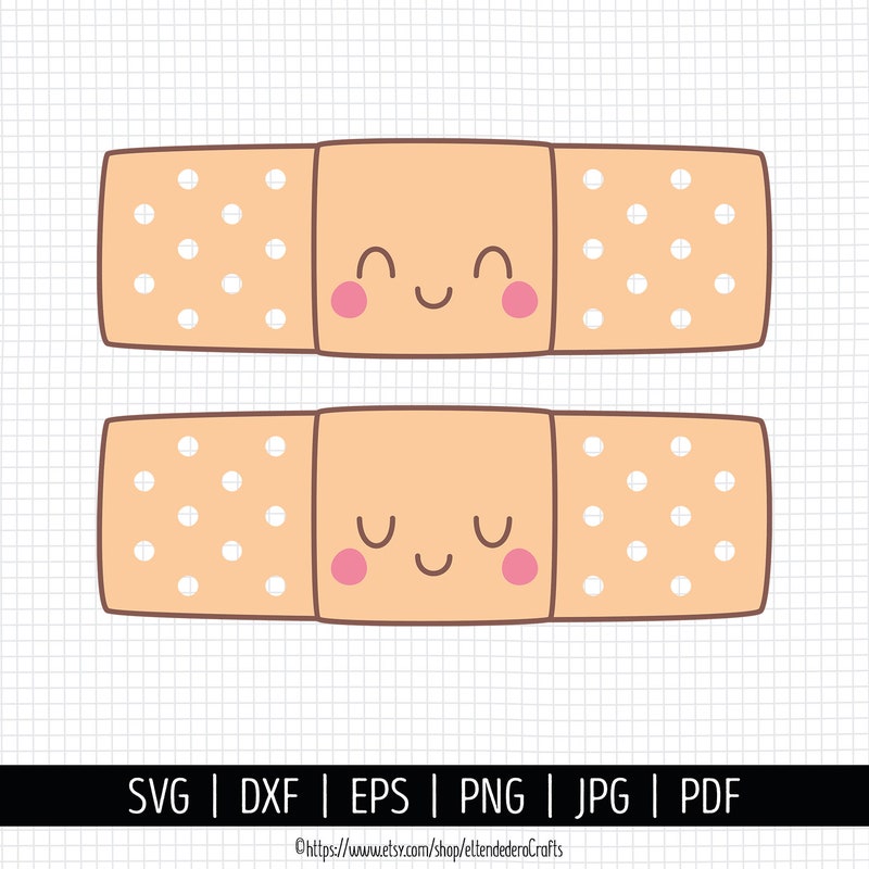 Kawaii Bandaid Stickers - Etsy