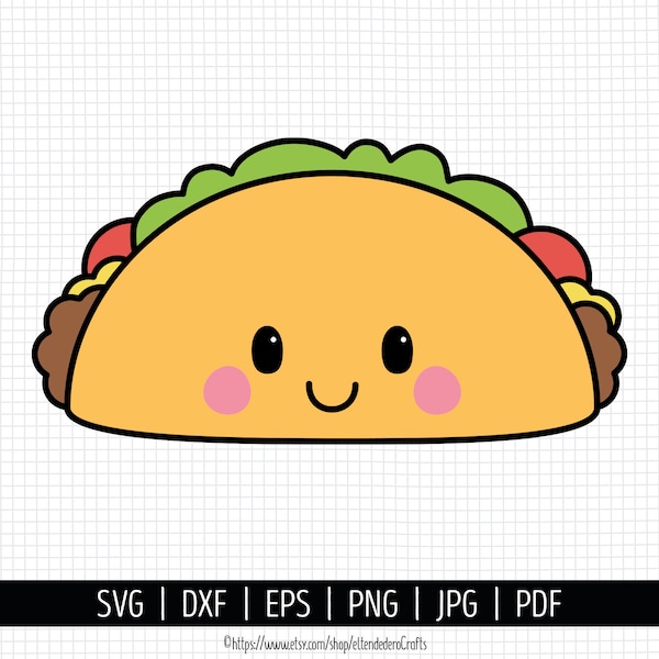 Taco Svg - Etsy