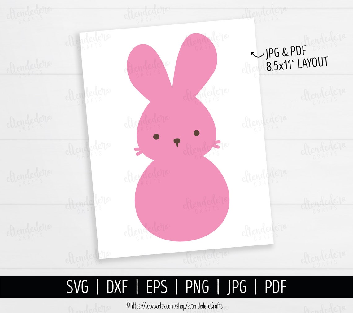 Easter Bunny SVG. Cute Bunnies Clipart PNG. Baby Easter Chicks - Etsy