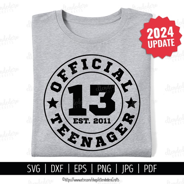 Official Teenager Badge - Etsy
