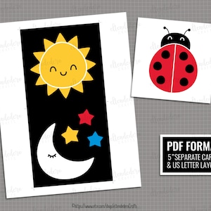 PRINTABLE High Contrast Baby Cards. Monochrome Sensory Flash Cards ...