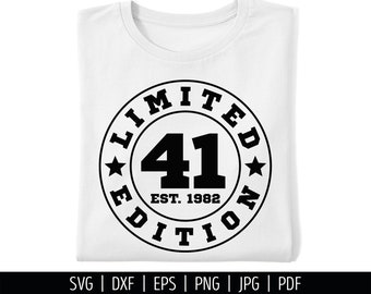 Est 1982 Svg - Etsy