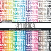 Happy Birthday Digital Paper | Bday JPG Doodle Patterns Collection for ...