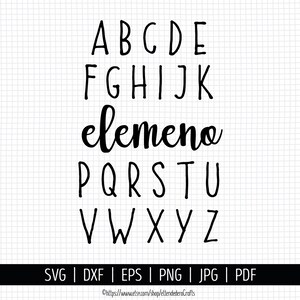 Elemeno SVG. Funny ABC Cut Files. Teacher Humor Cutting Machine ...
