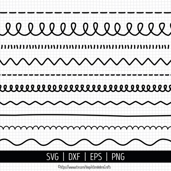 Hand Drawn Border - Etsy