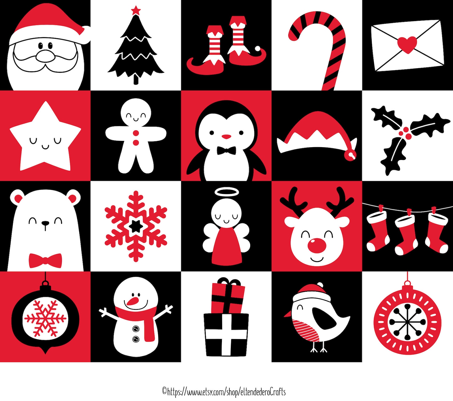 PRINTABLE High Contrast Baby Cards. Black White Red Sensory - Etsy