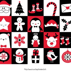 PRINTABLE High Contrast Baby Cards. Black White Red Sensory Flash Cards ...