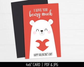 Love You Beary Much | Etsy