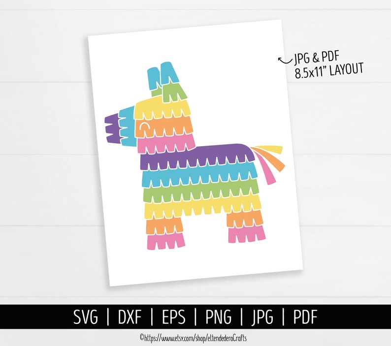 Pinata SVG. Fiesta Cinco De Mayo SVG. Kids Mexican Party PNG Clipart ...