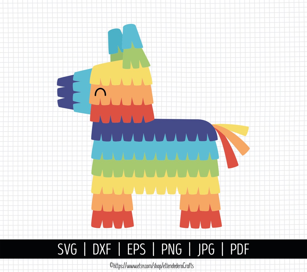 Pinata SVG. Fiesta Cinco De Mayo SVG. Kids Mexican Party PNG Clipart ...