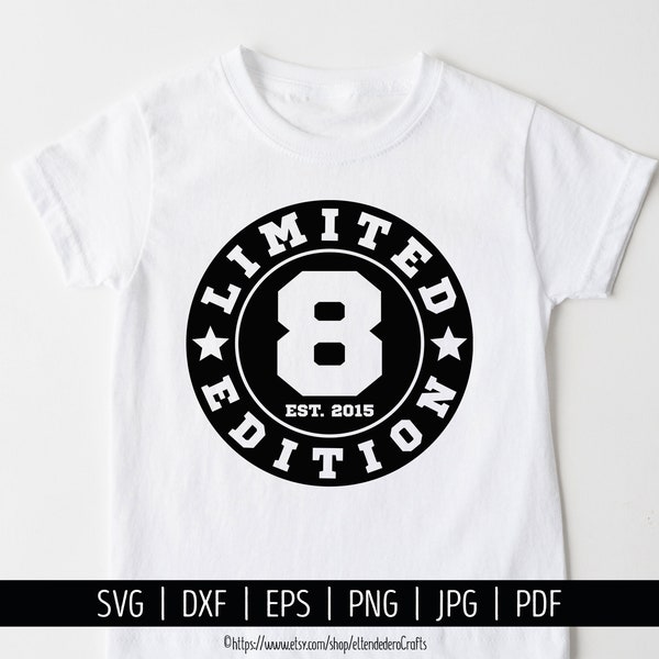Limited Edition Eight Png - Etsy