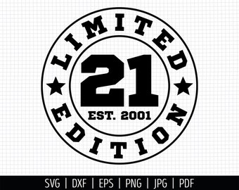 Limited Edition Svg | Etsy