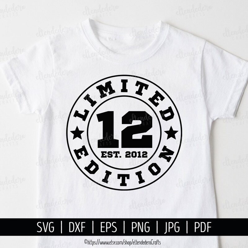 12th Birthday Shirt - Etsy
