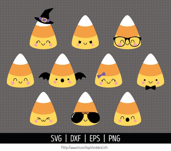 Cute Halloween Candy Corn