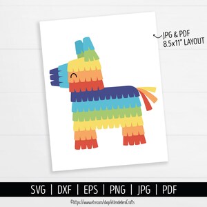 Pinata SVG. Fiesta Cinco De Mayo SVG. Kids Mexican Party PNG Clipart ...