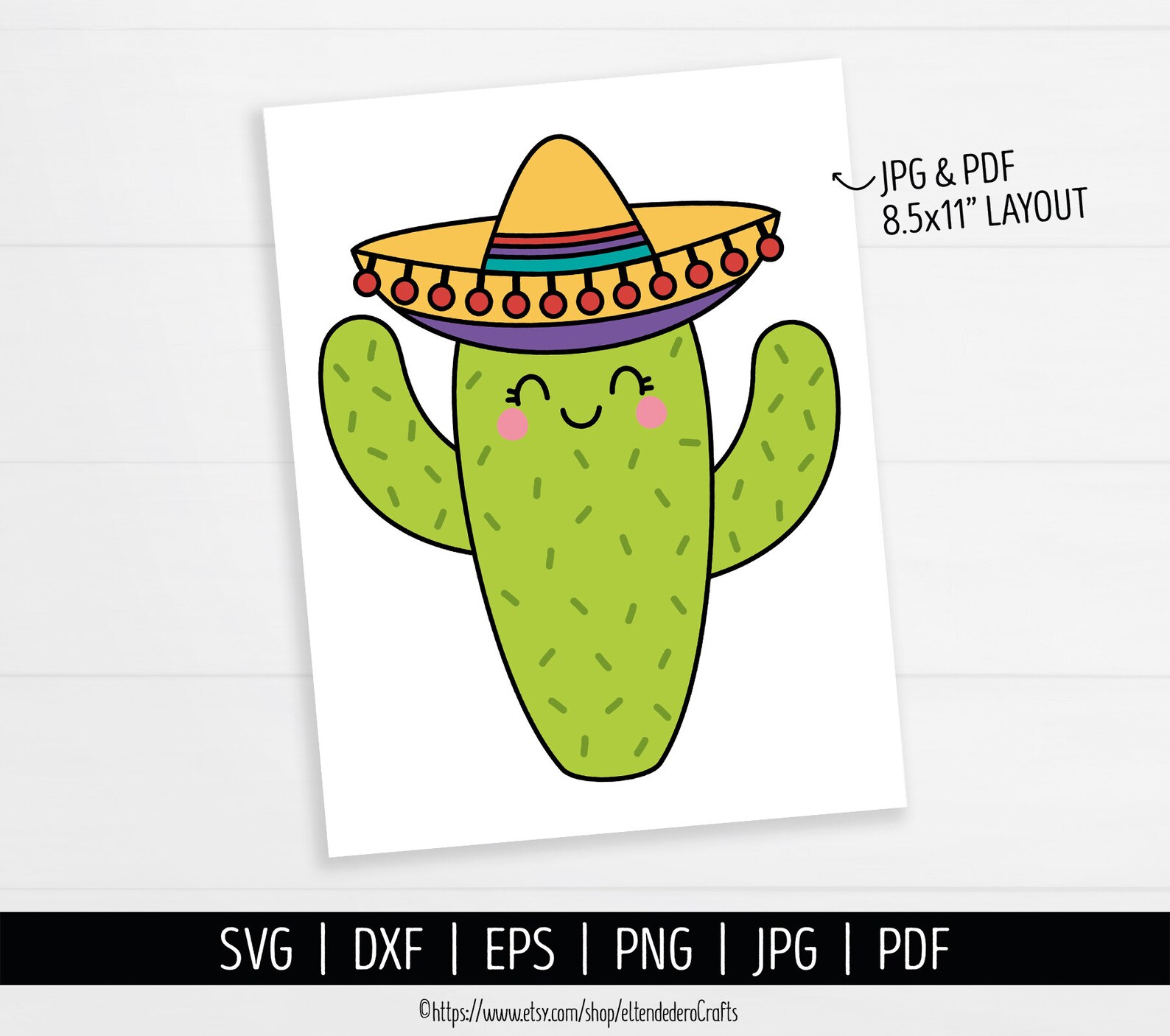 Cactus SVG. Fiesta Cinco De Mayo Cut Files. Mexican Party SVG - Etsy