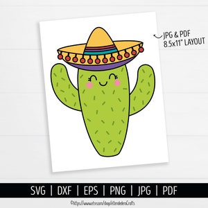Cactus SVG. Fiesta Cinco De Mayo Cut Files. Mexican Party SVG, Cactus ...