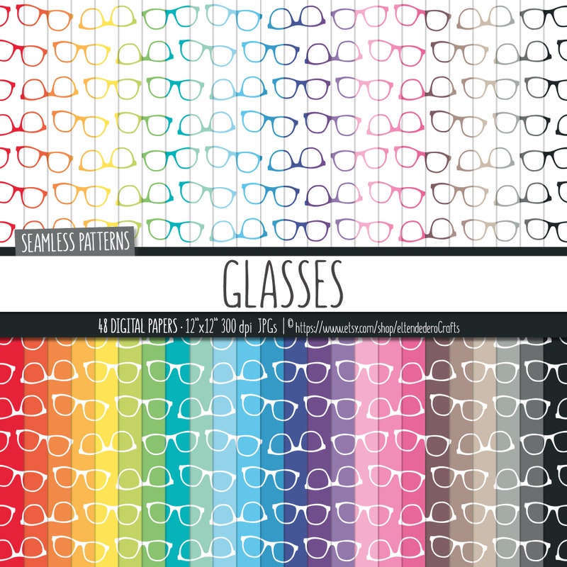 Hipster Glasses - Etsy