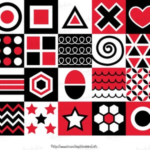 PRINTABLE High Contrast Baby Cards. Monochrome Sensory Flash Cards ...