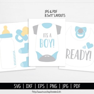 Blue Baby Photo Booth Props SVG. Cute Speech Bubbles Props Vector Cut ...