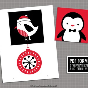 PRINTABLE High Contrast Baby Cards. Black White Red Sensory Flash Cards ...