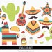 Cinco De Mayo Clipart. Mexican Fiesta Clip Art. Digital 5 De Mayo Party ...