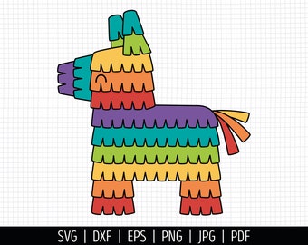 Pinata SVG. Fiesta Cinco De Mayo Mexican Party PNG Clipart | Etsy
