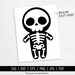Skeleton SVG. Kids Halloween Skeleton Bundle Clipart. Baby Cute Skull ...