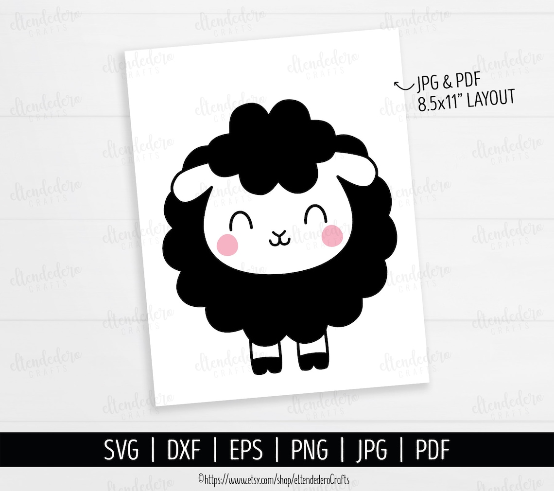 Sheep SVG. Baby Lamb Bundle Clipart PNG. Sheep Boy Girl Cut - Etsy
