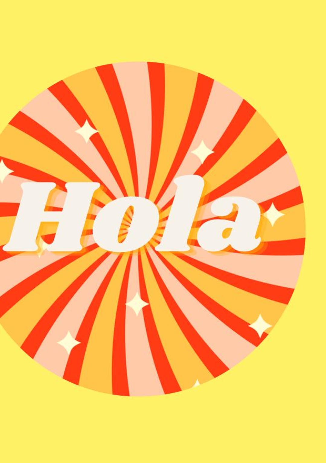 Hola Poster or Smaller Printable for Spanish Classroom Spanish Teacher ...