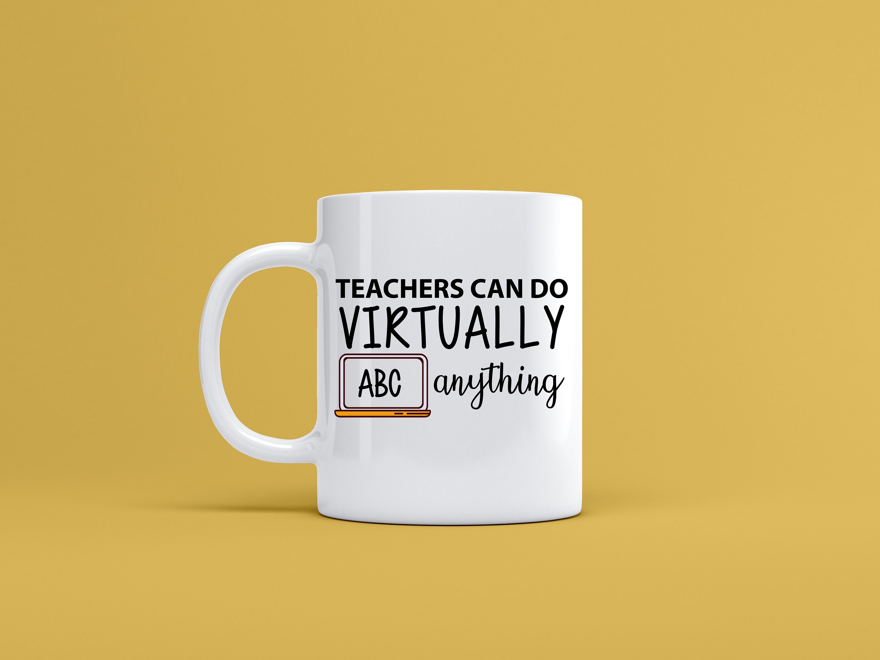Teachers Can Do Virtually Anything SVG Home Teacher Instant Download ...